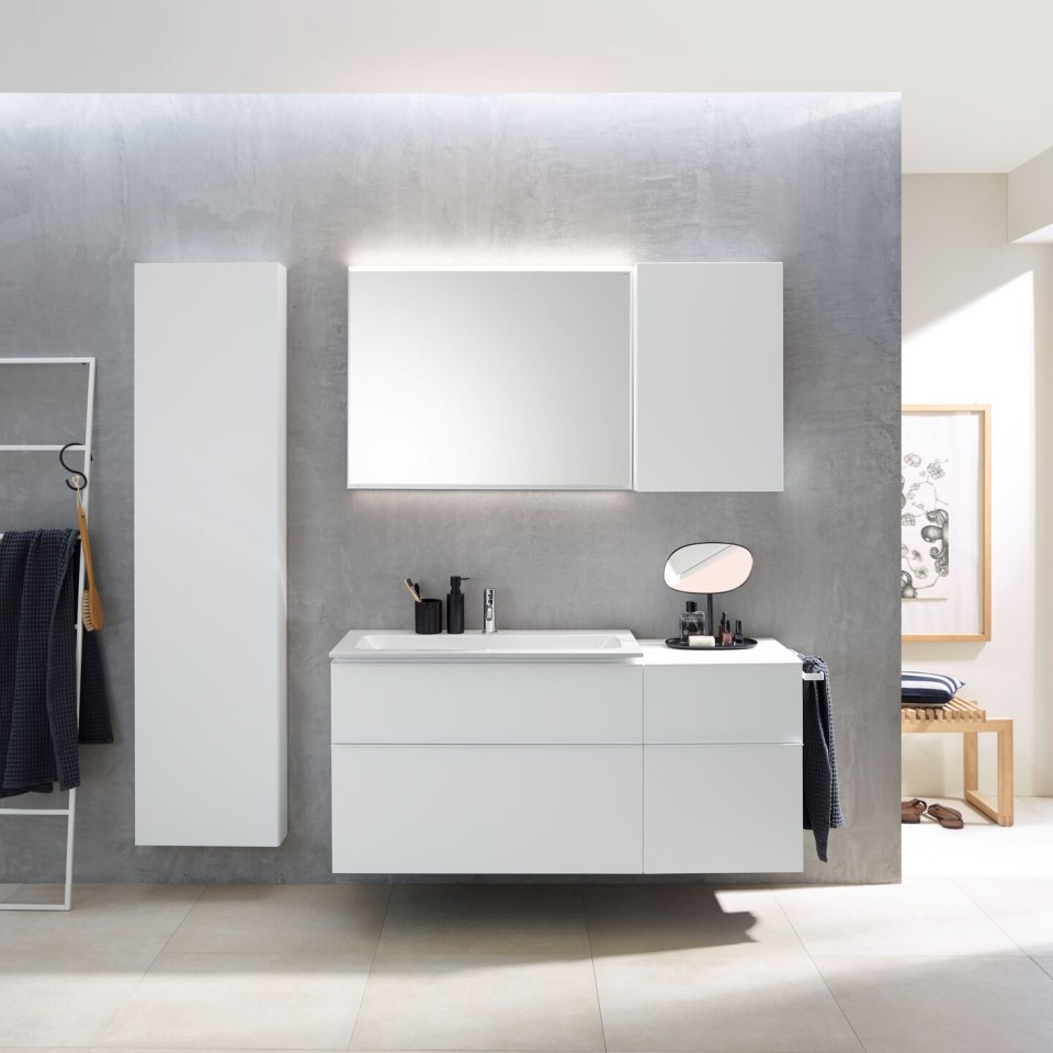 White bathroom | Geberit USA