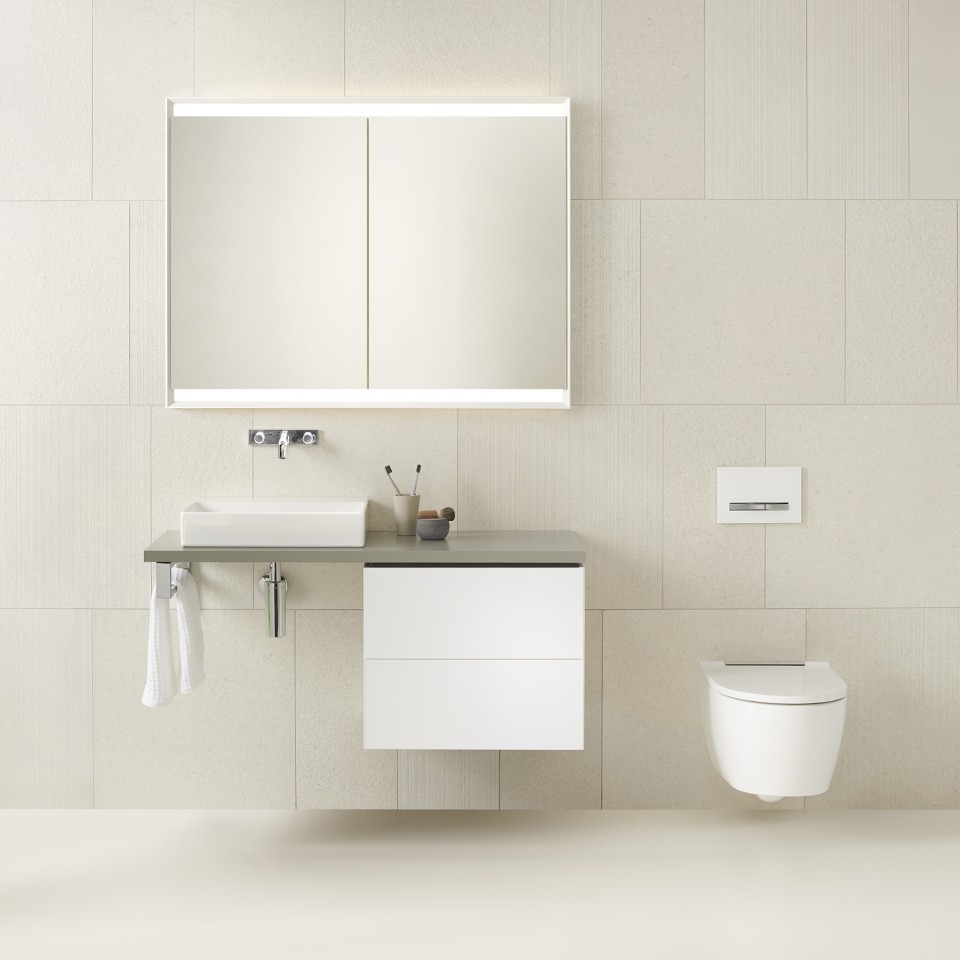 White bathroom | Geberit USA
