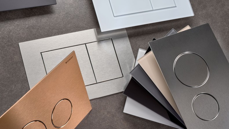 Geberit actuator plates, flush plates and WC flush controls | Geberit USA